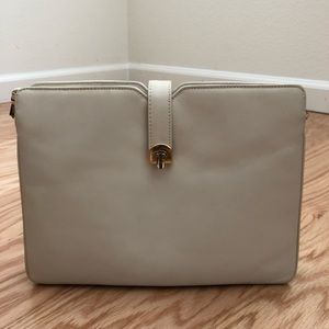 Susan Gail | Bags | Vintage Susan Gail Cream Genuine Leather Bag | Poshmark